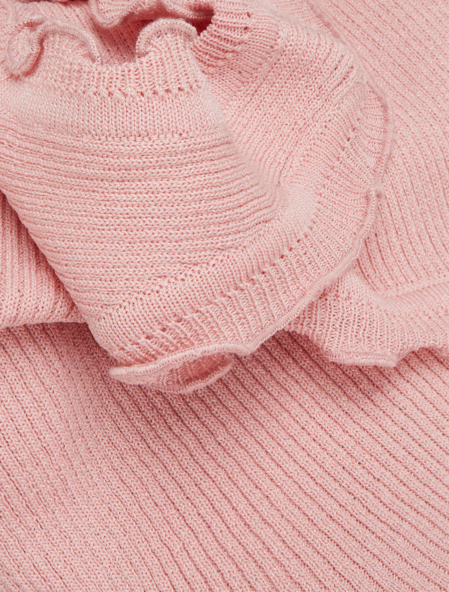 Débardeur côtelé irisé - Rose | Inspee